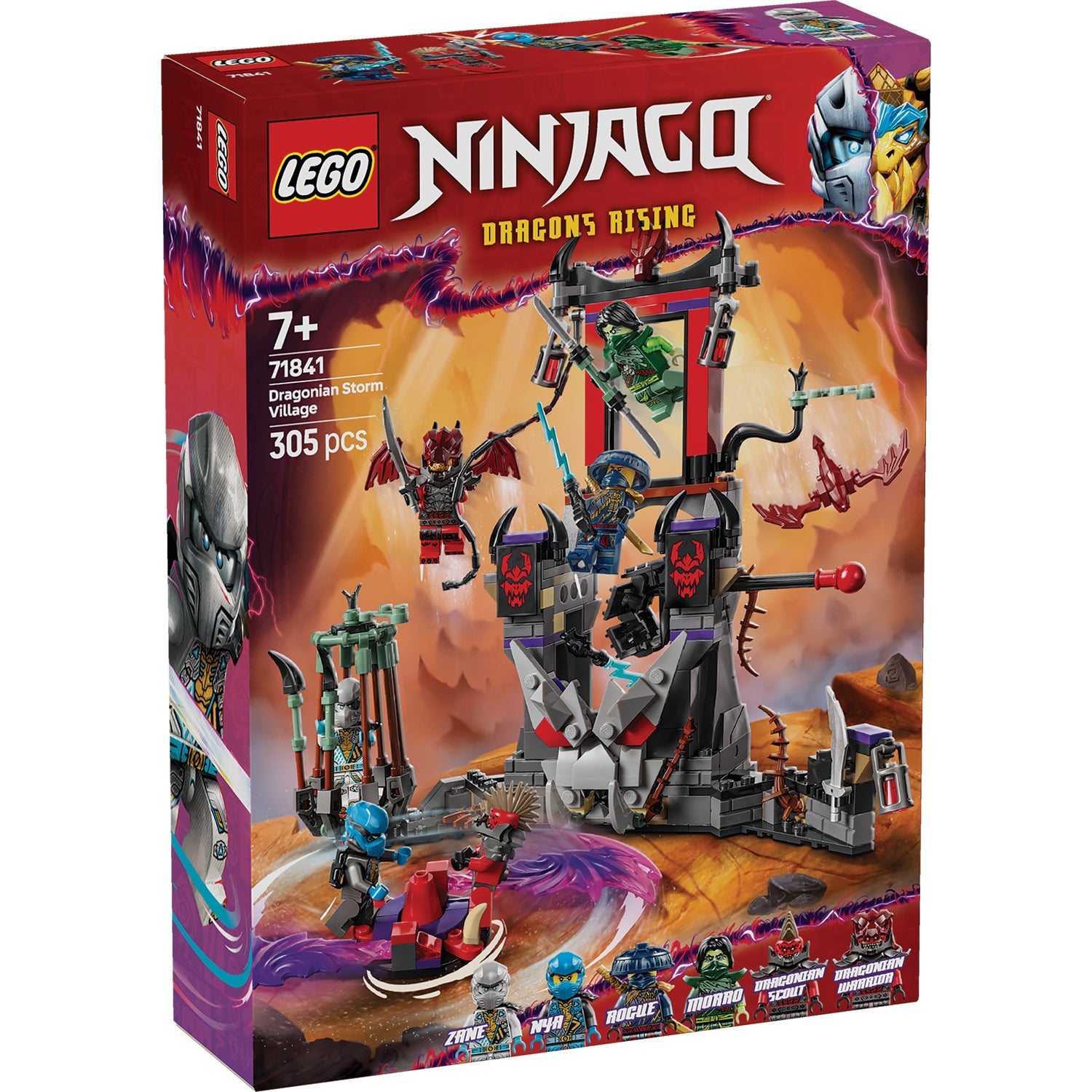 LEGO 71841 NINJAGO® Dragonian Storm Village – Brick Journey