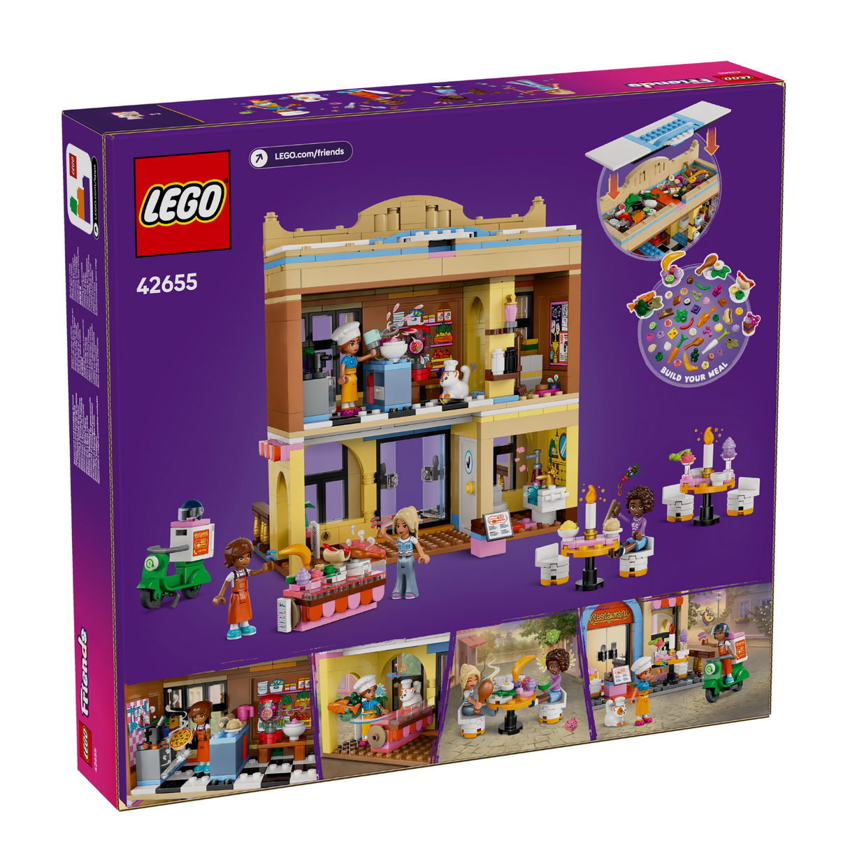 LEGO® 42655 Friends™ Restaurant and Cooking School – Brick Journey
